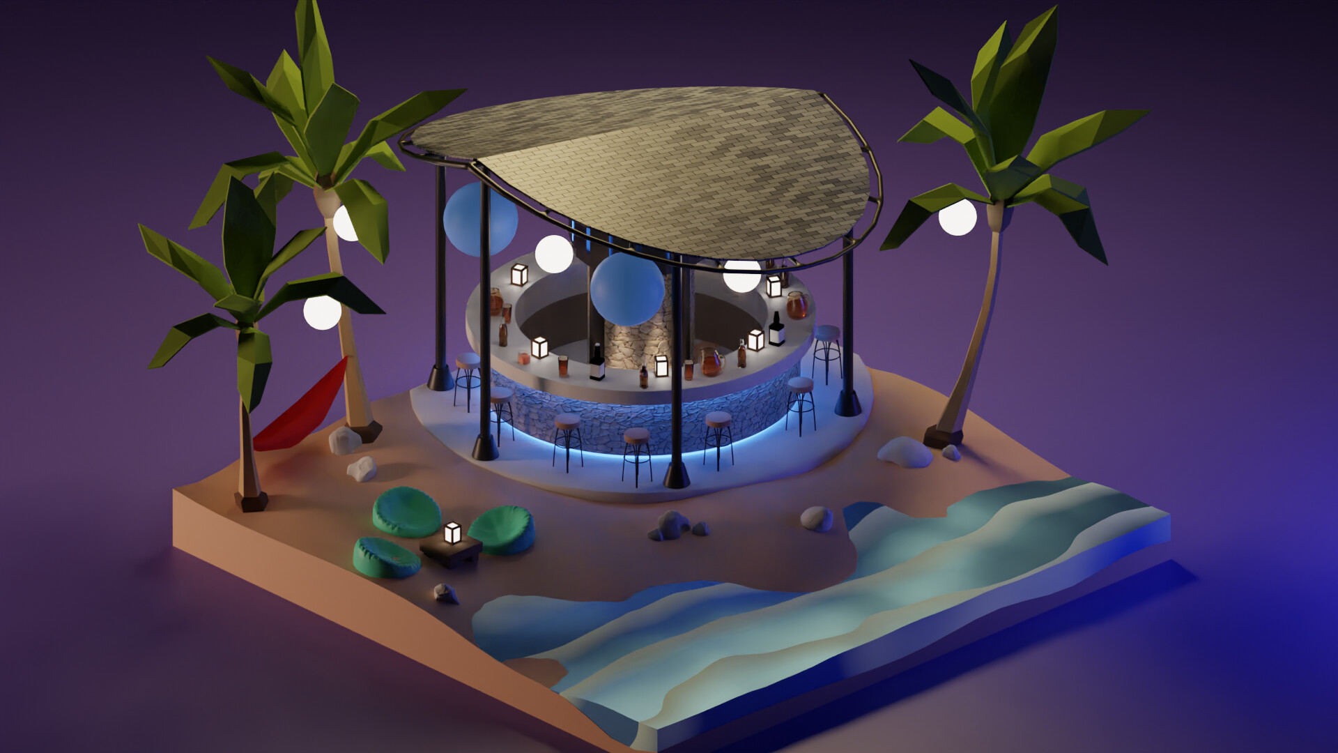 ArtStation - Koh Samui souvenir