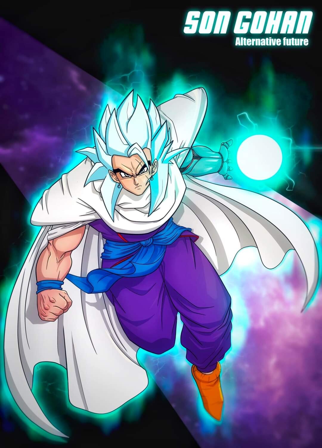 ArtStation - 🔥Gohan Alternative Future 🔥