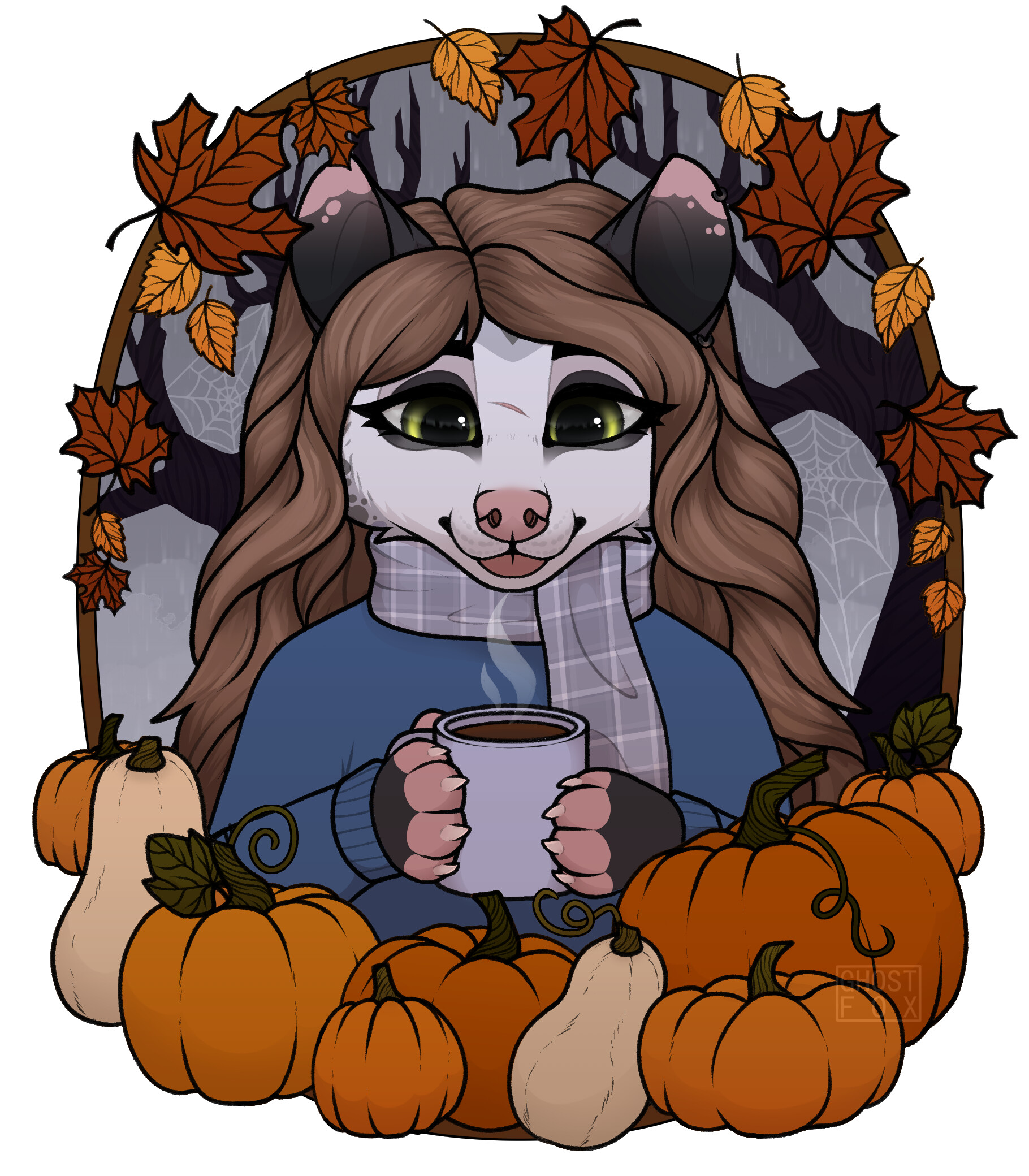 ArtStation - Autumn portraits | anthro bundle