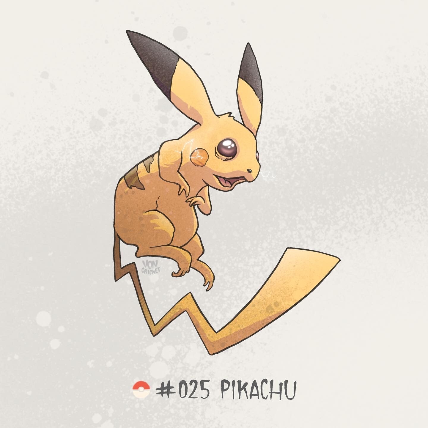 ArtStation - #025 Pikachu