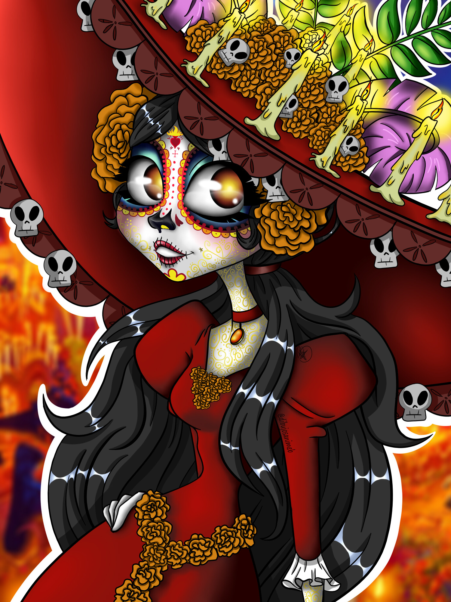 ArtStation - La catrina