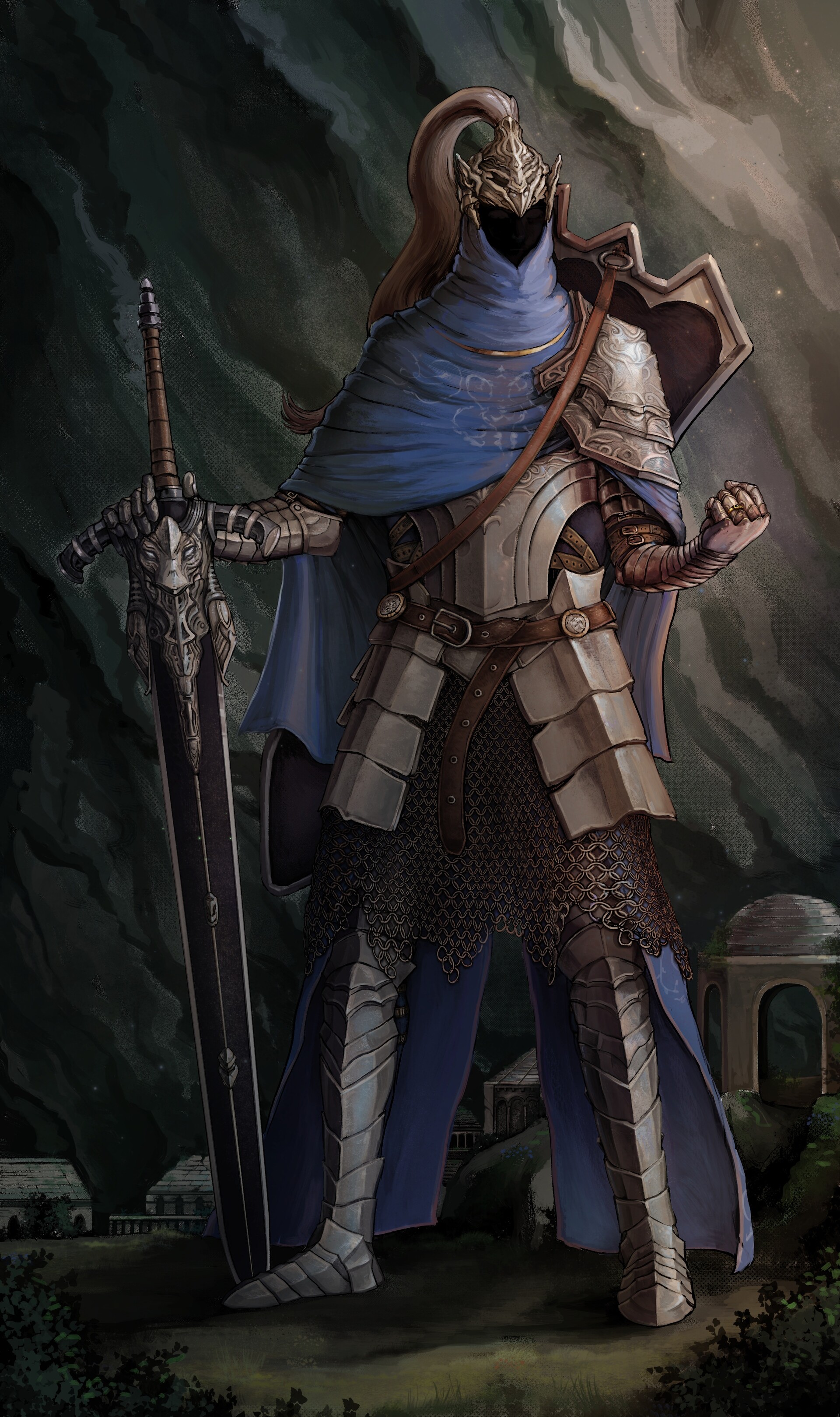 ArtStation - Knight of Gwyn