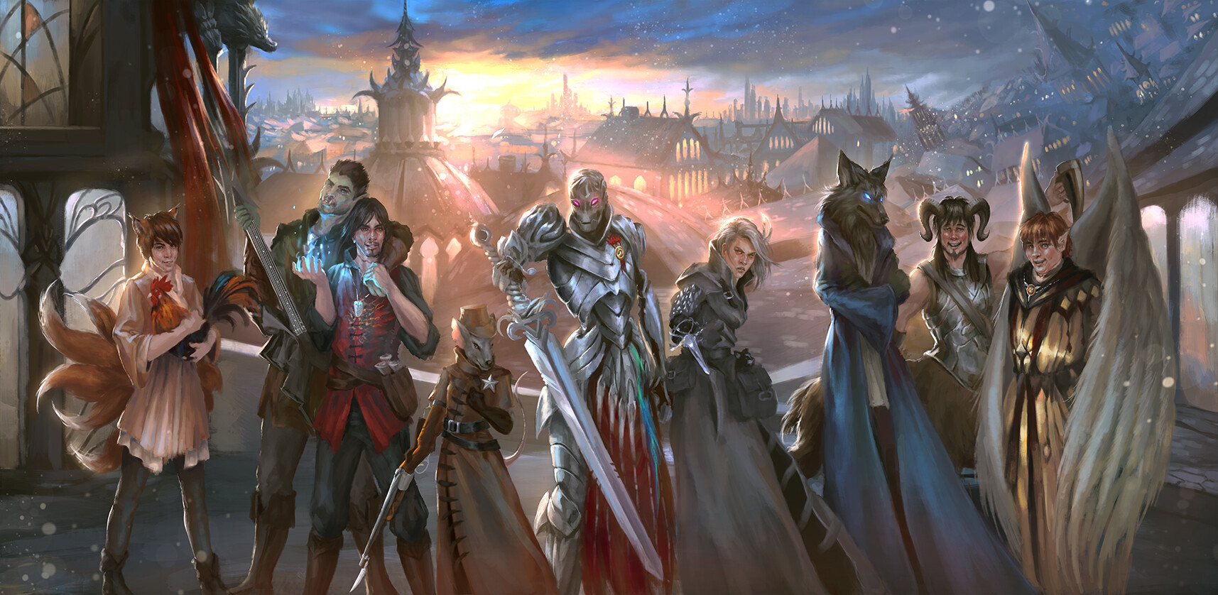 ArtStation - Last Argument Adventuring Company, Sigil