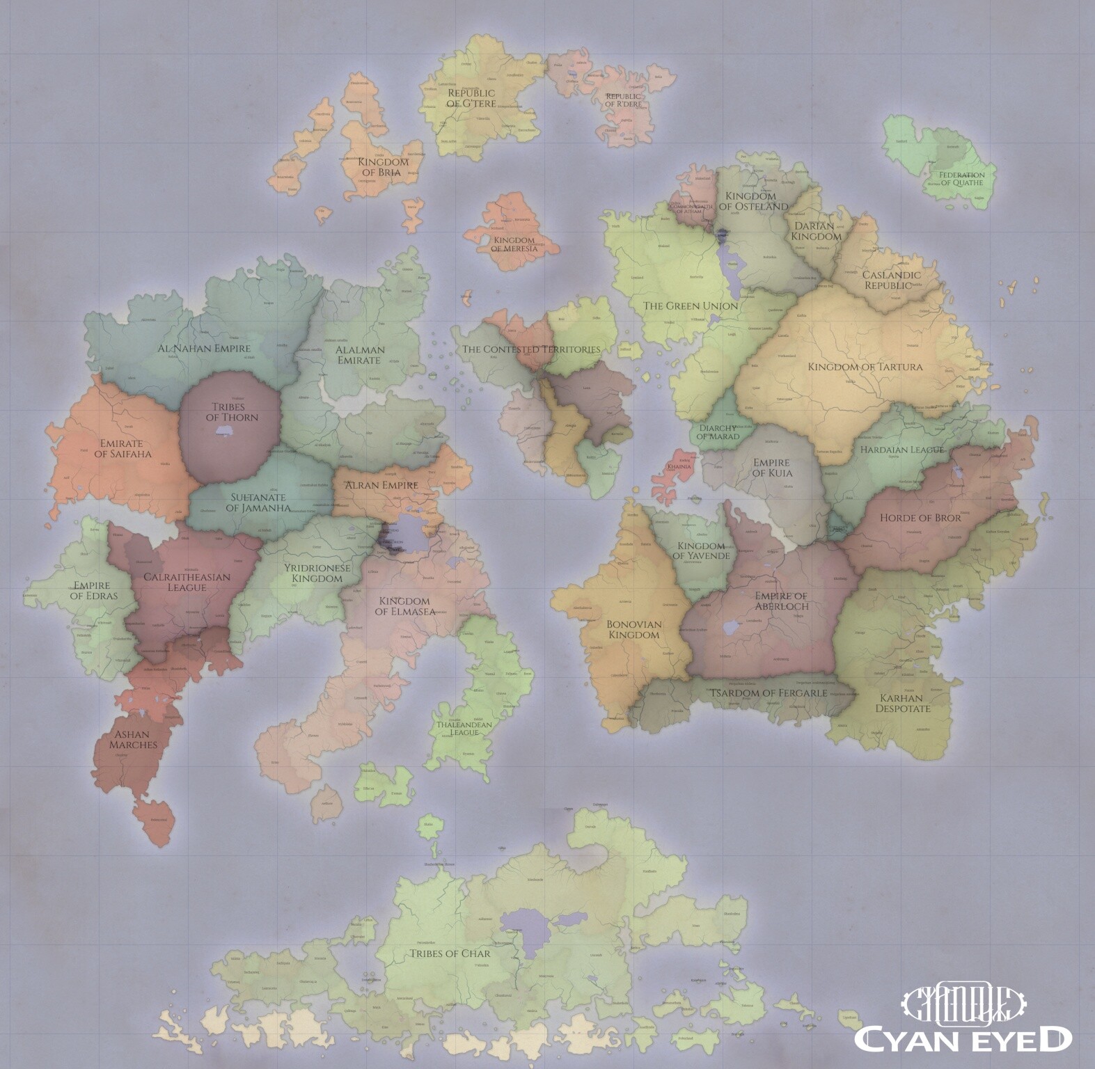 Ryan Grobins - CYAN EYED - Maps