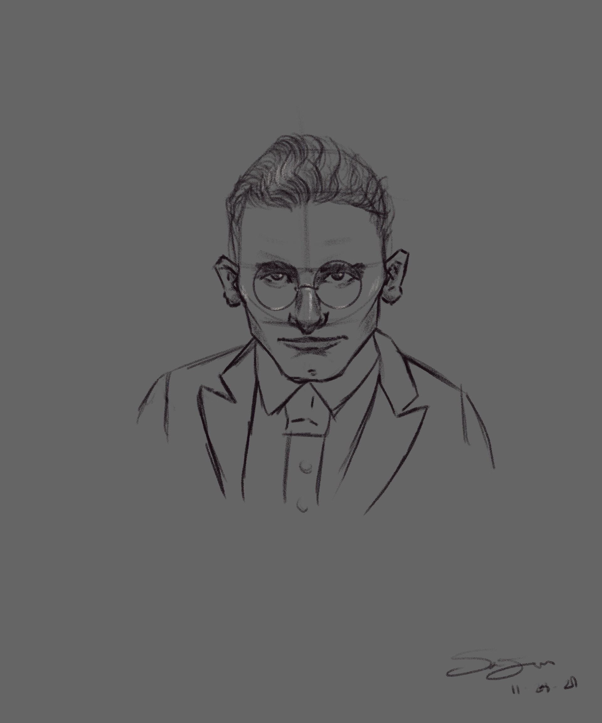 ArtStation - Mugshot portrait