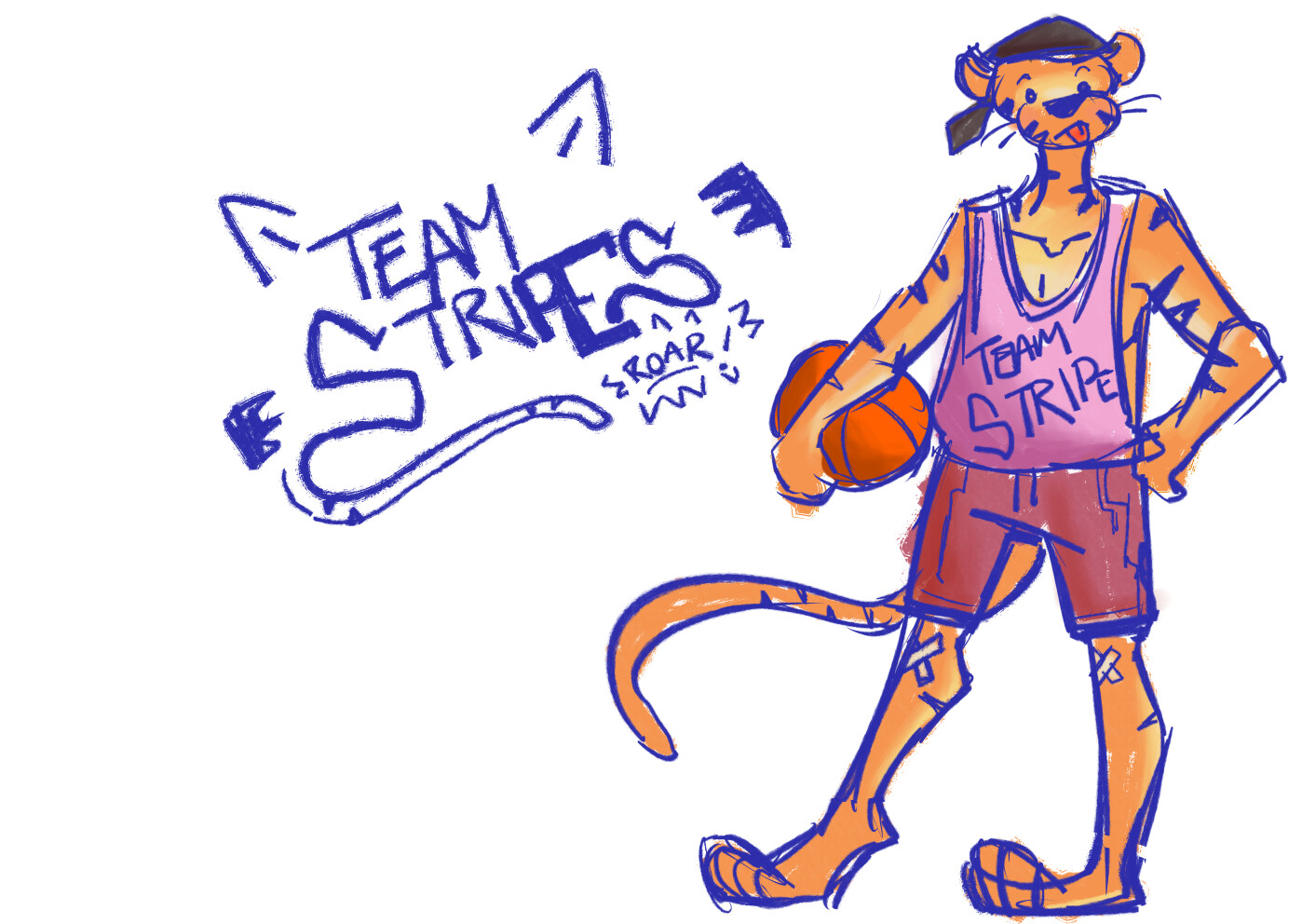 ArtStation - Team Stripes vs Team Cold [uni concept]