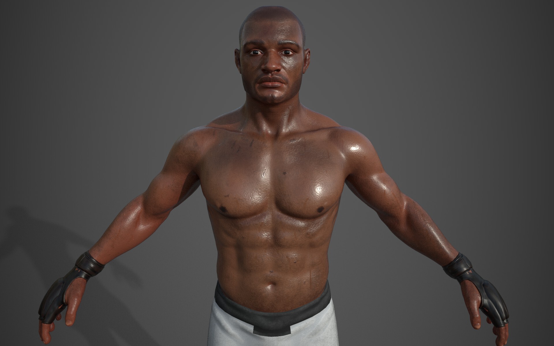 ArtStation - UFC Fighter character