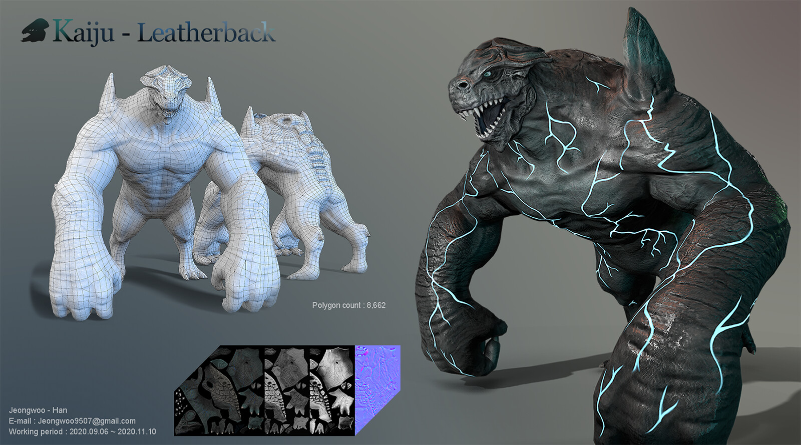 Jw_Han - Pacific rim - Kaiju Leatherback