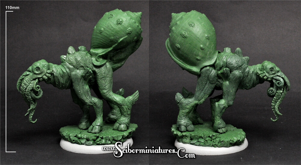 ArtStation - Cthulhu creature miniature