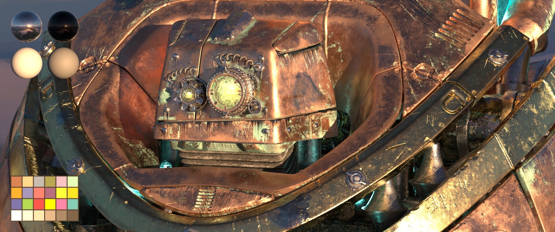 Ryan Grobins - CYAN EYED - Character: Grunt the Automaton