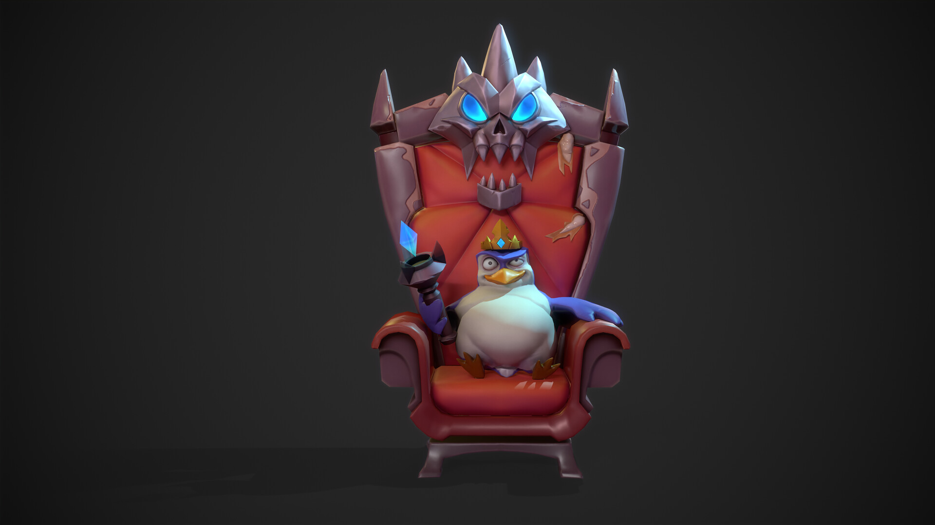 ArtStation - King penguin