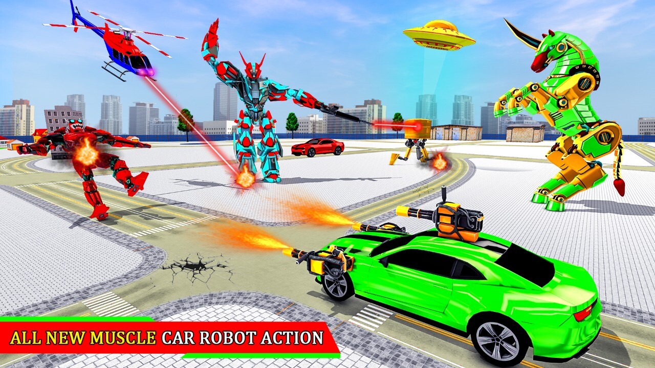 ArtStation - Robot Transformation Screenshot