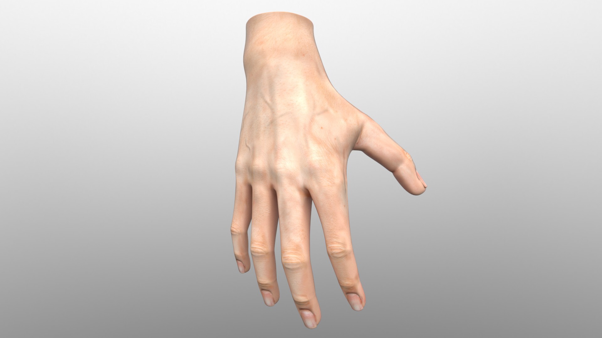 ArtStation - Realistic 3D Hand