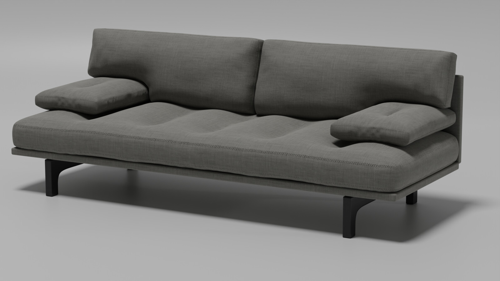 Rafael Cardoso - Zanotta: Milano+ inspired couch