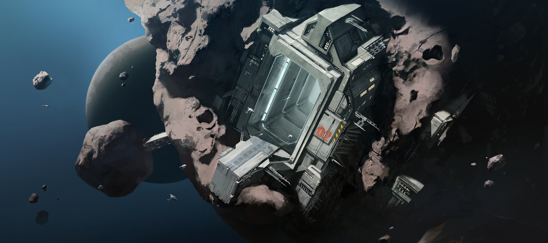 ArtStation - Space station