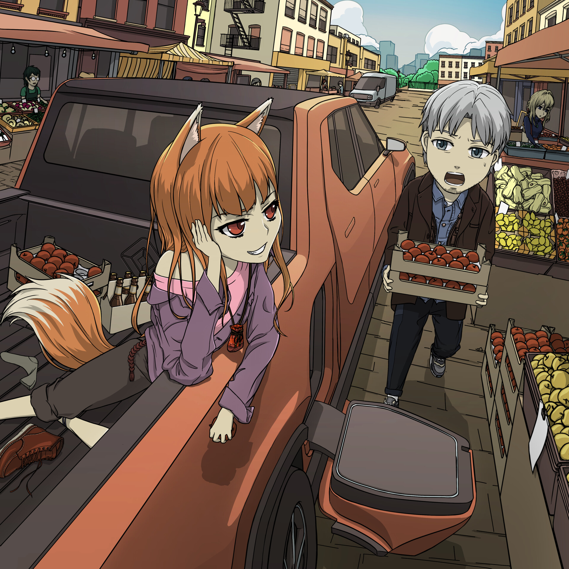 ArtStation - Spice and Wolf Fan Art