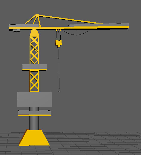 ArtStation - 3D Crane model