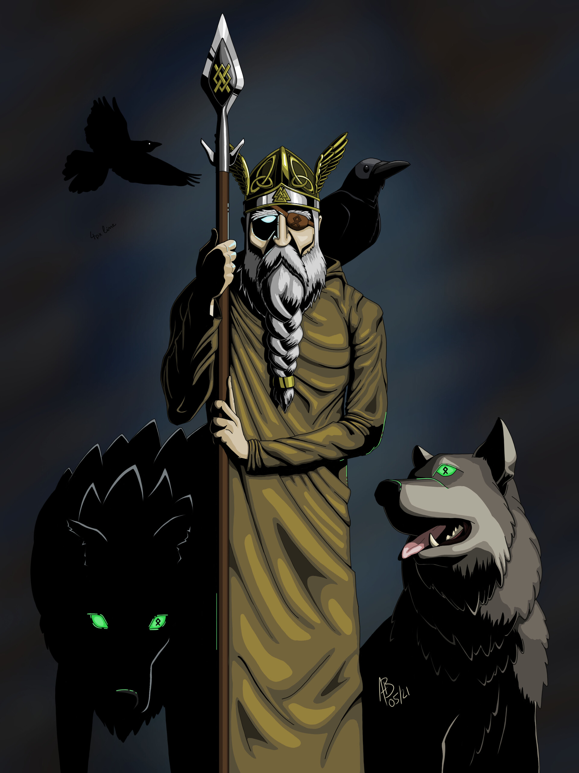 ArtStation - The Allfather