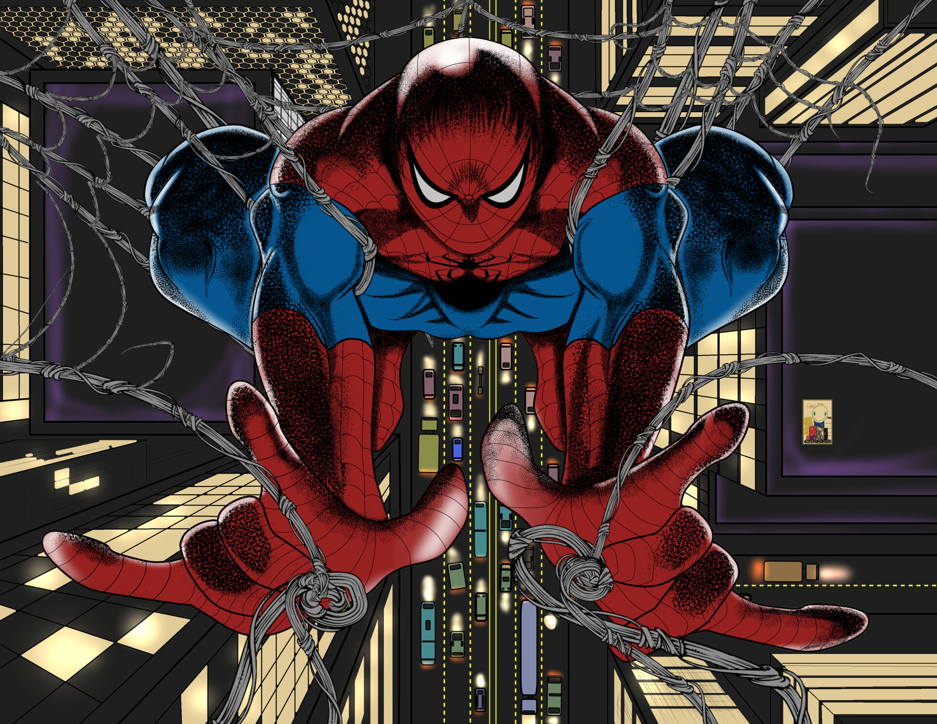 ArtStation - Spider-Man In Flight