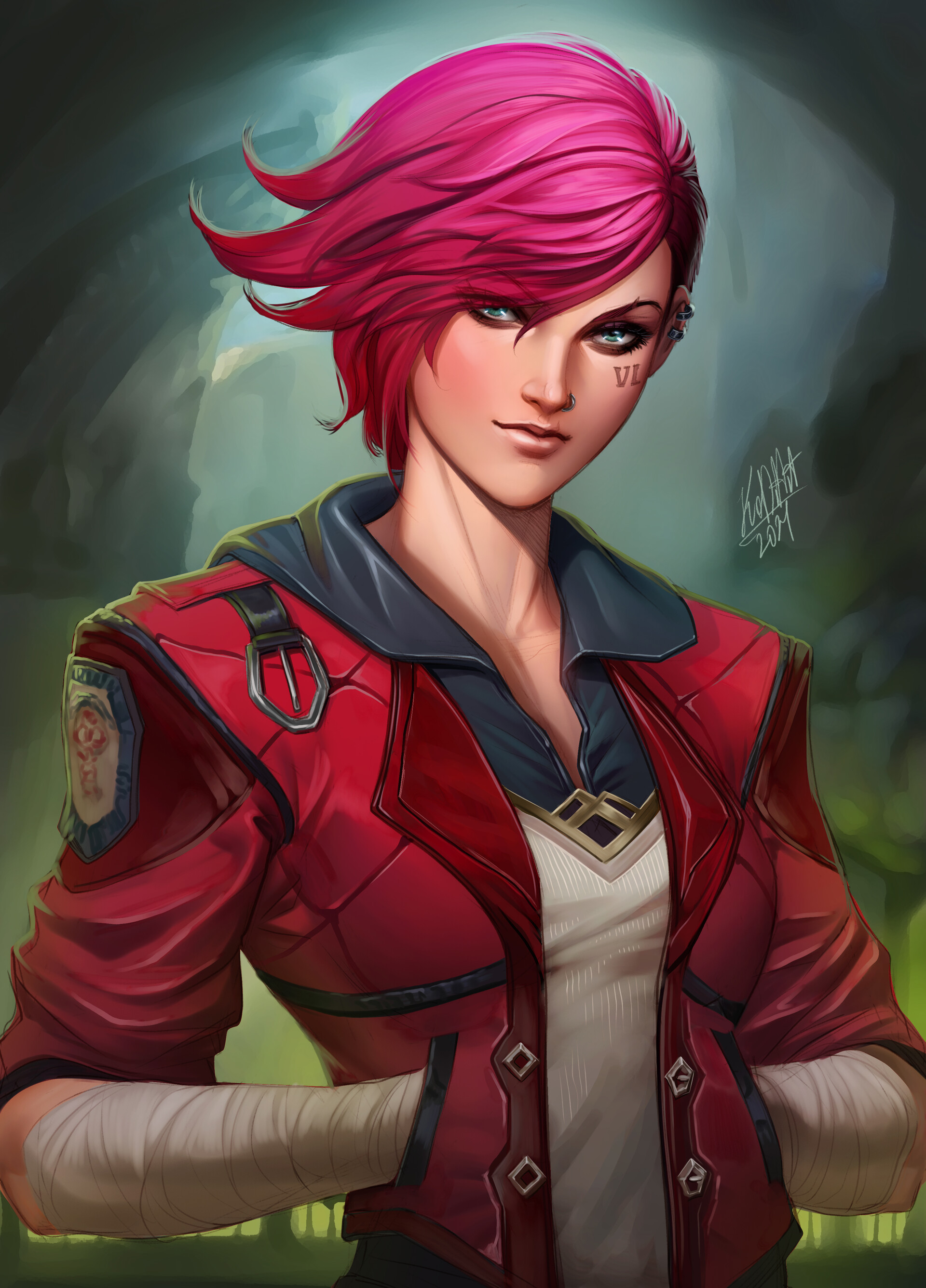 ArtStation - VI from Arcane