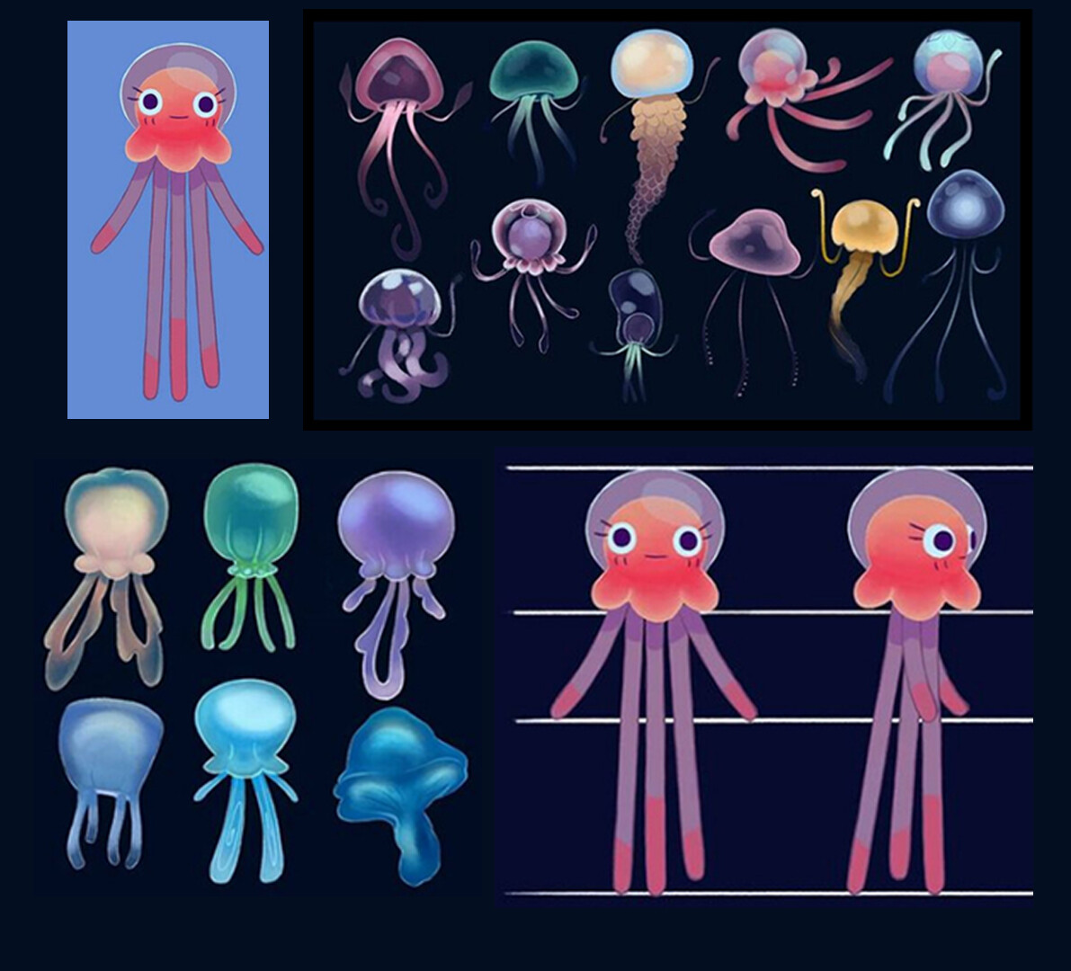 ArtStation - Jelly 2D - short movie Meetduse