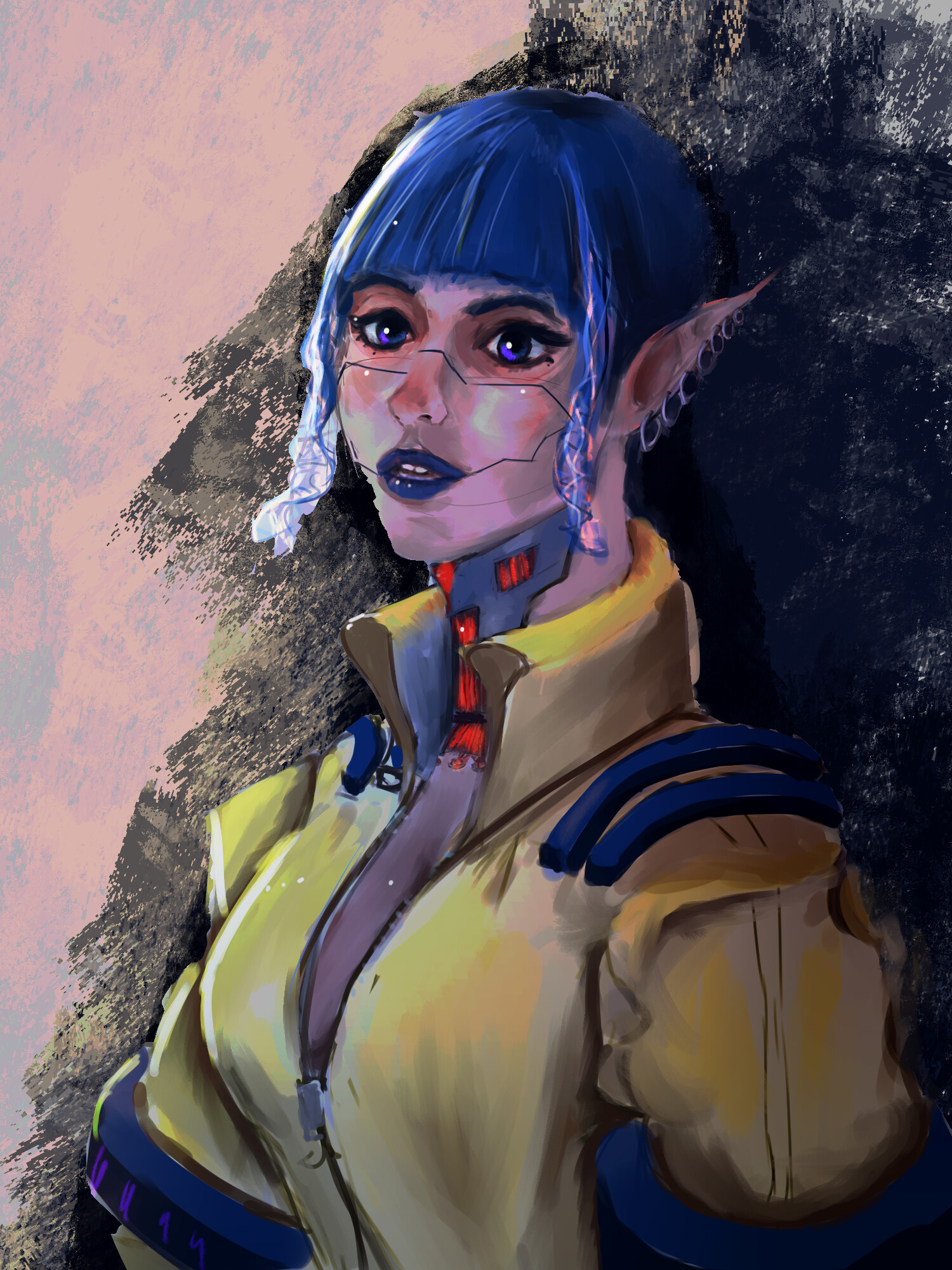 ArtStation - Cyberpunk Elf