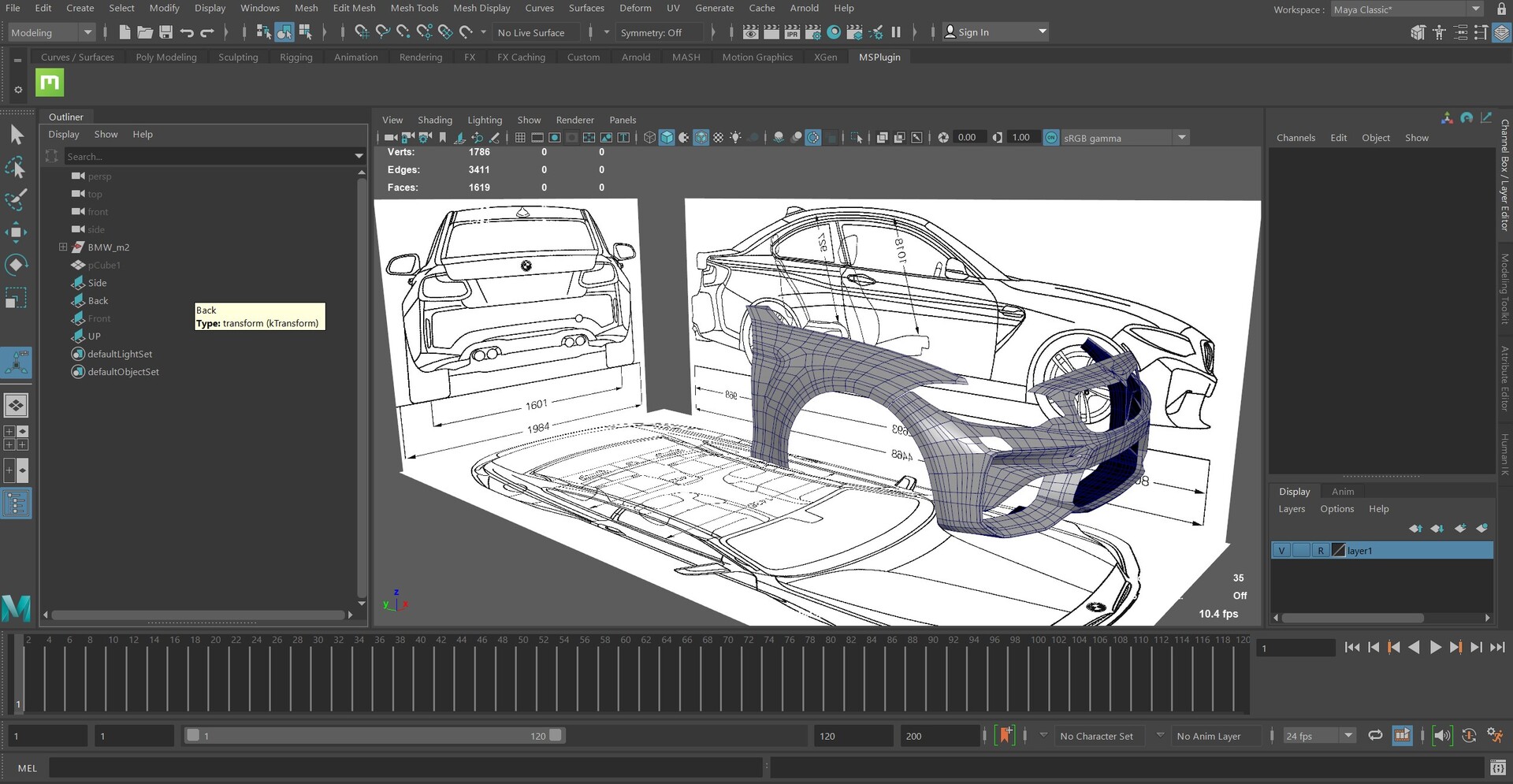 Eugene Samofal - Car Render Challenge 2021 (Night Chase)