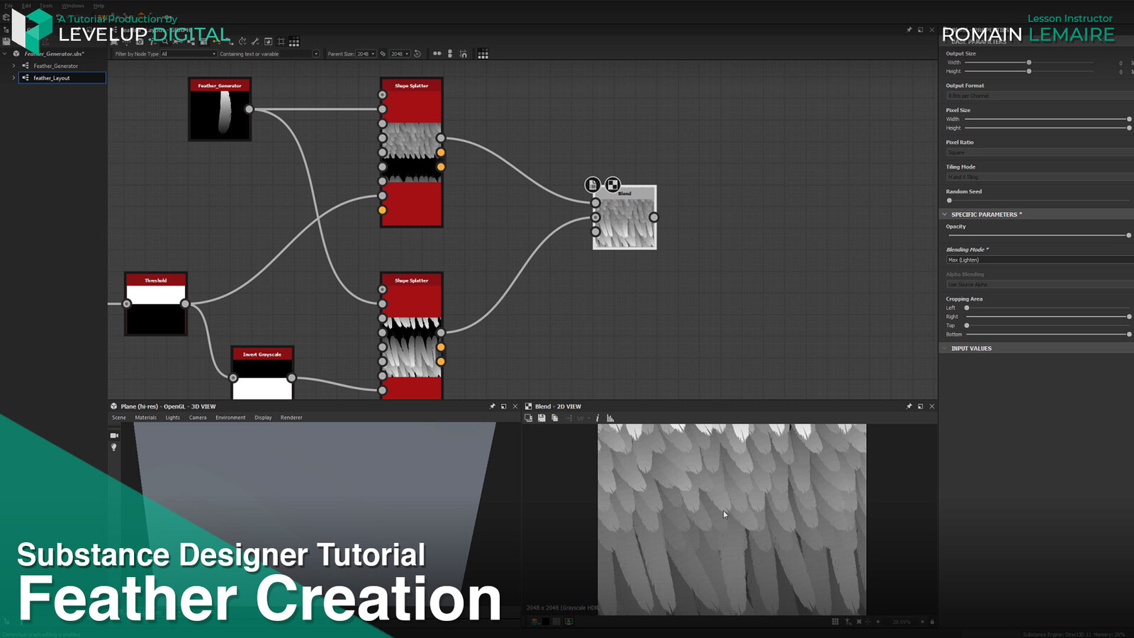 Levelup.Digital - Feather Creation