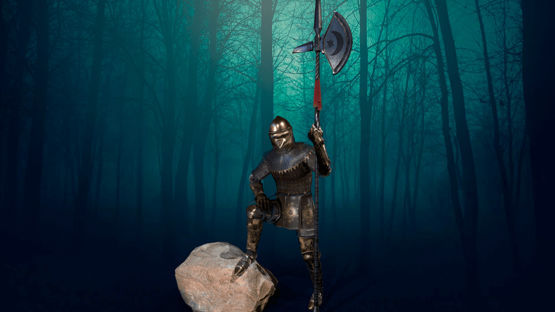 ArtStation - Medieval Knights Pack - 3D models