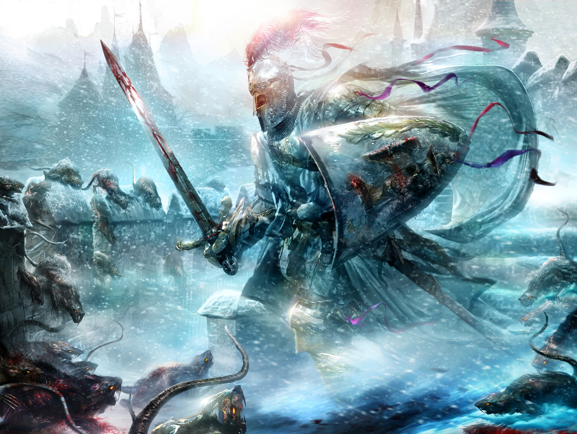 ArtStation - Dead Winter cover art 2011- alternative design