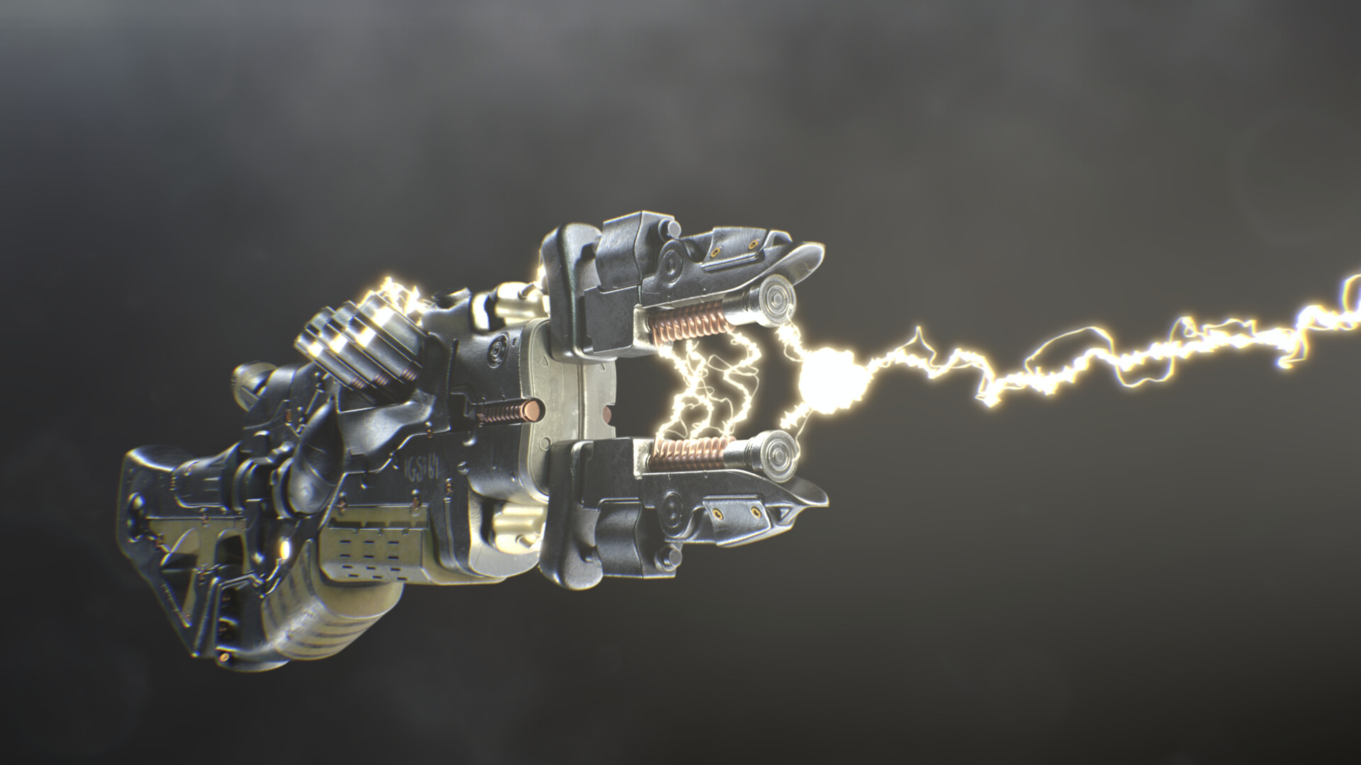 ArtStation - Weapons Alien Myths_Plasma Gun_Conceptby_Arturo Serrano