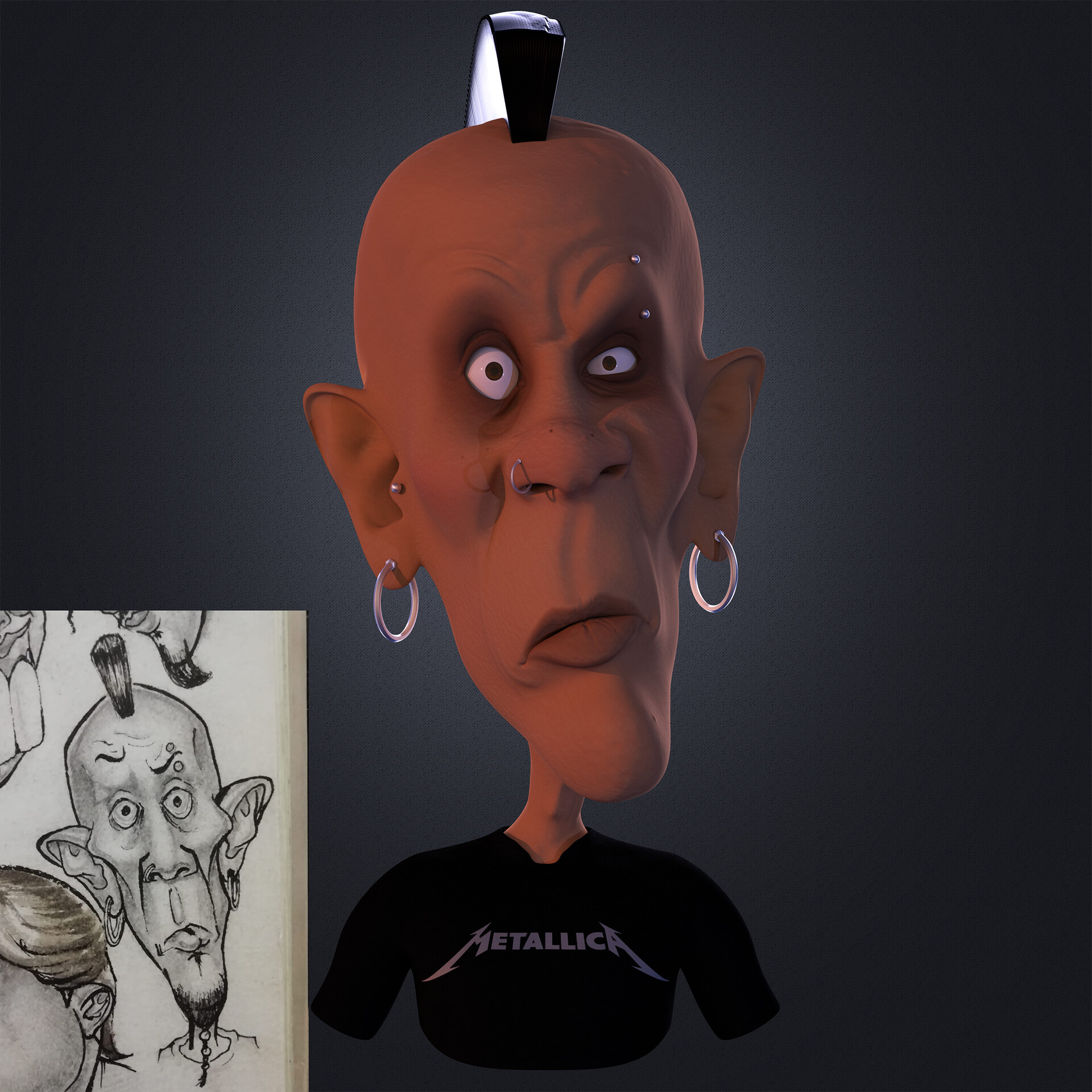ArtStation - rock boy