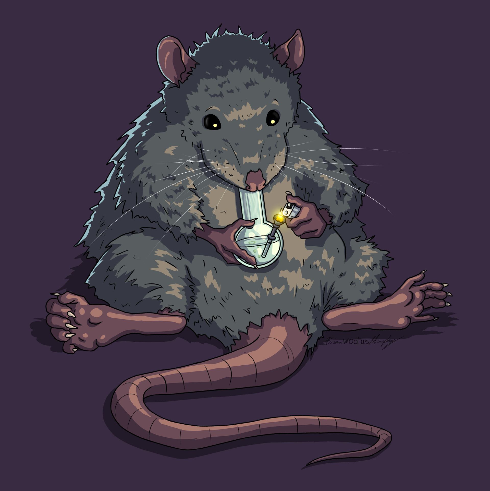 Rats Illustrations by Brian J Murphy – Babylon Burning Media Center