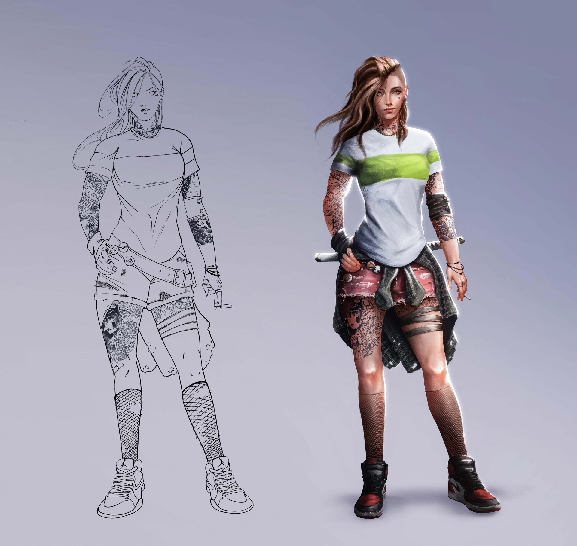 ArtStation - Chihiro - CDC CHallenge