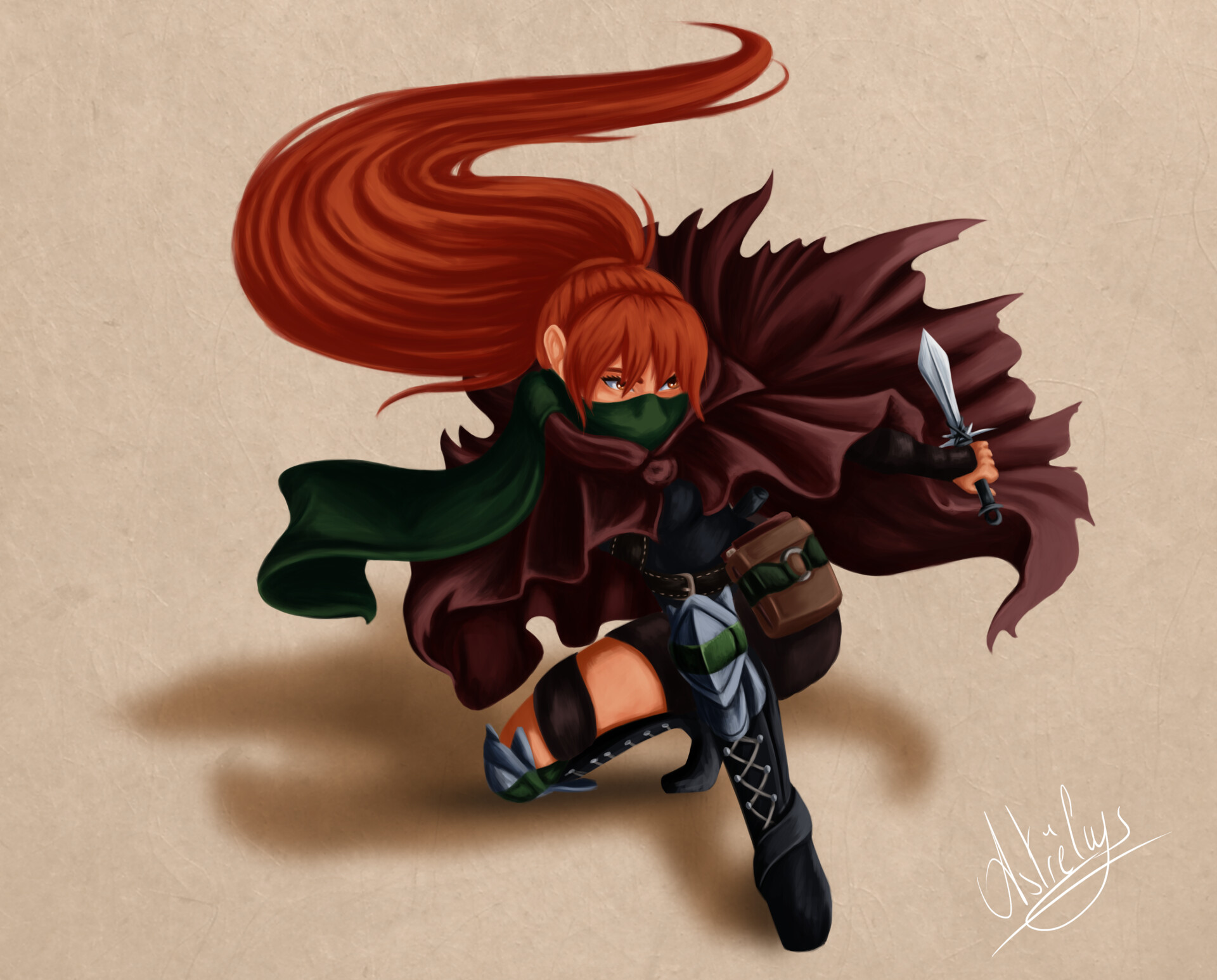 ArtStation - Neora - The Assassin Halfling