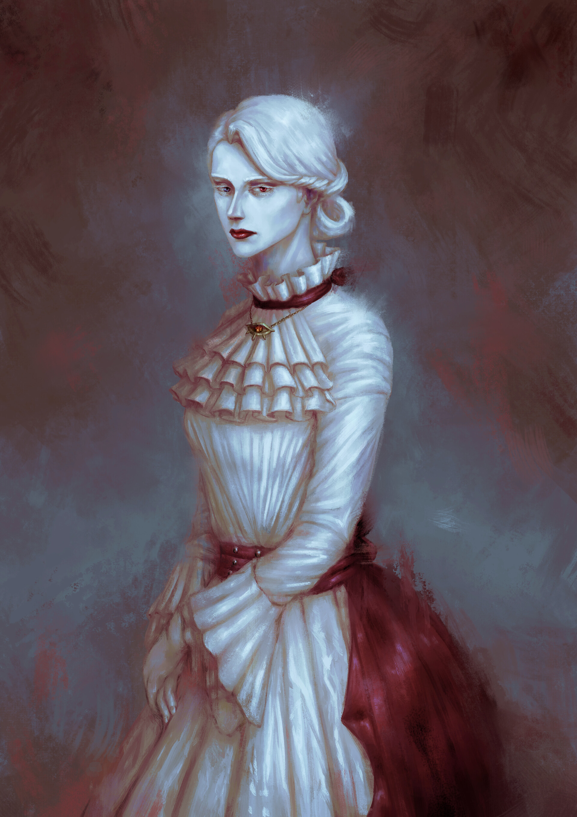 ArtStation - Portrait of a Vampire