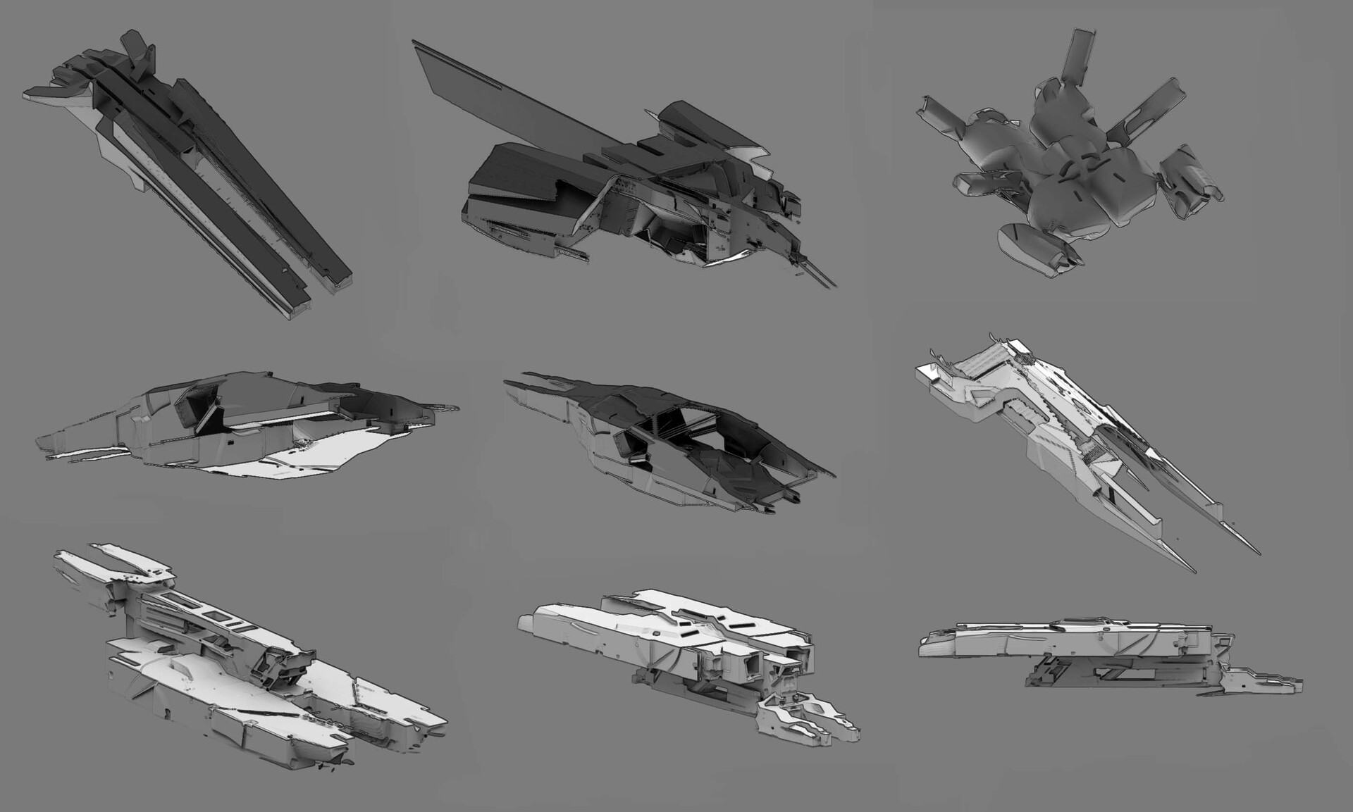 ArtStation - ship study