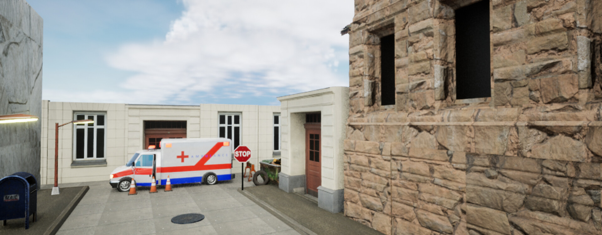 ArtStation - Wk15 Set Scene