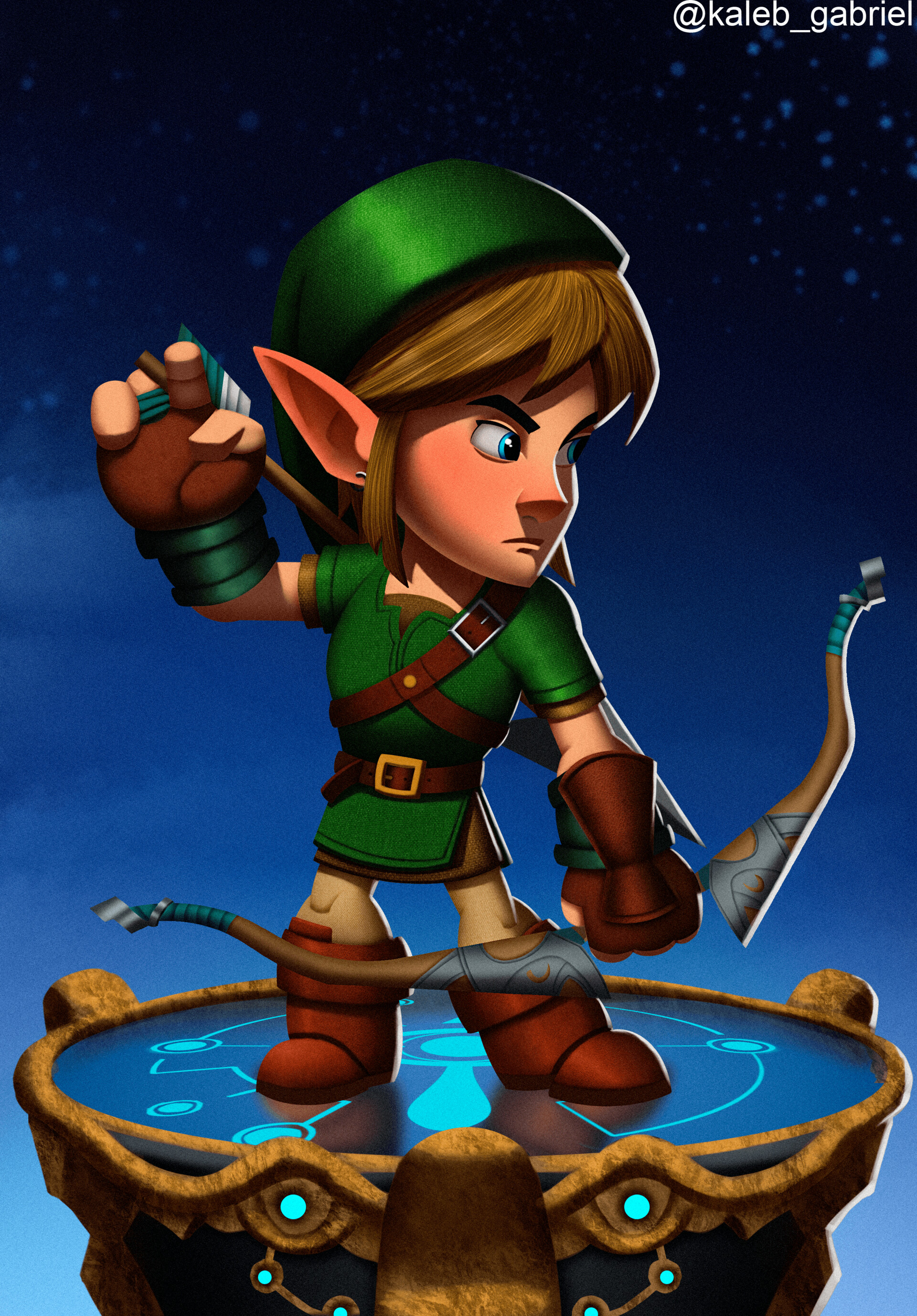 Kable Gami - Brawlhalla vs The legend of Zelda