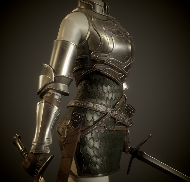 Medieval Scale Armor