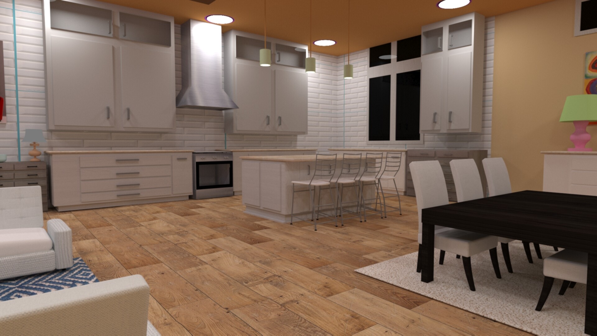 ArtStation - INTERIOR MODELING