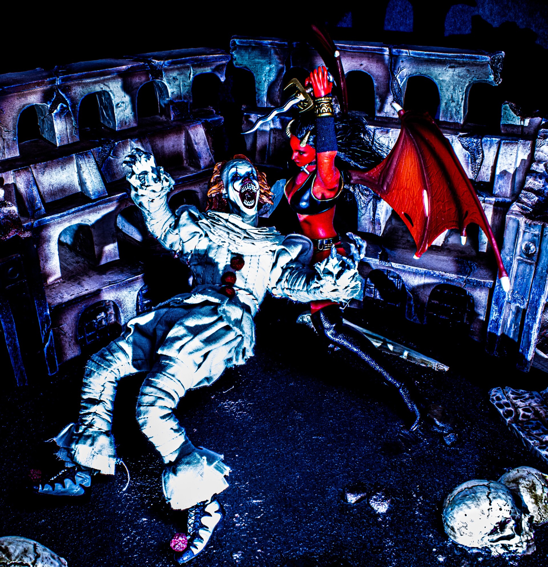 ArtStation - purgatori versus pennywise