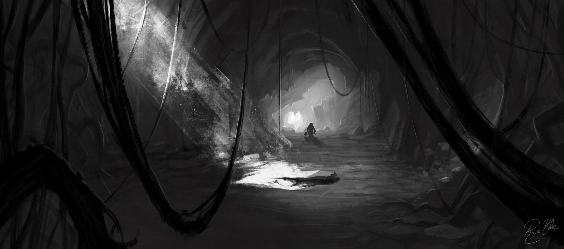 ArtStation - Cave Concept