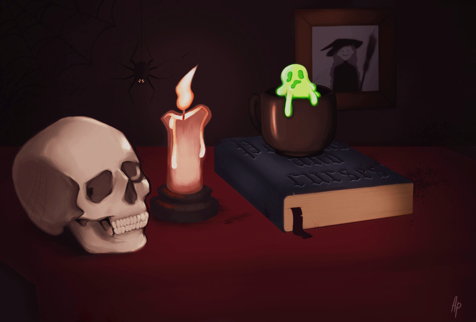 ArtStation - The witch's table