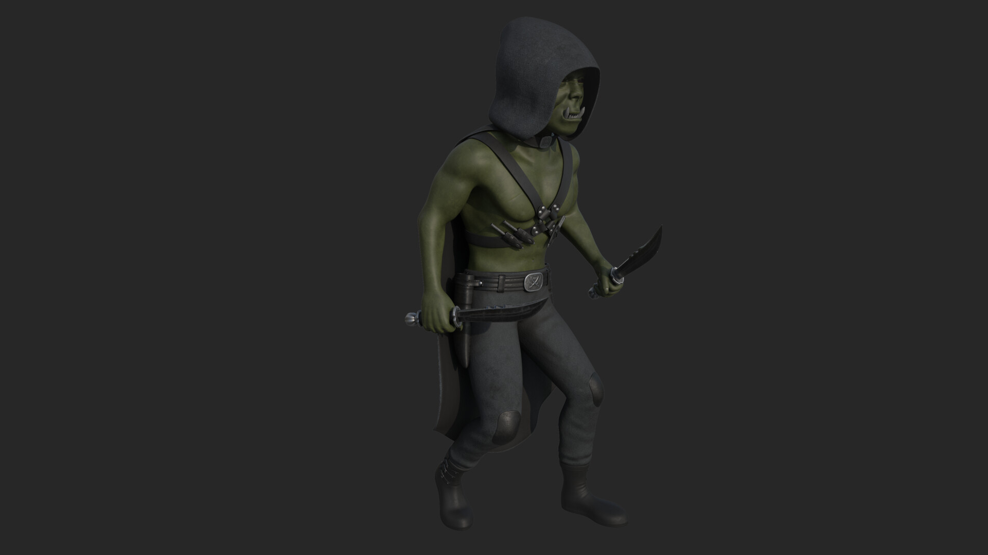 ArtStation - Orc rogue