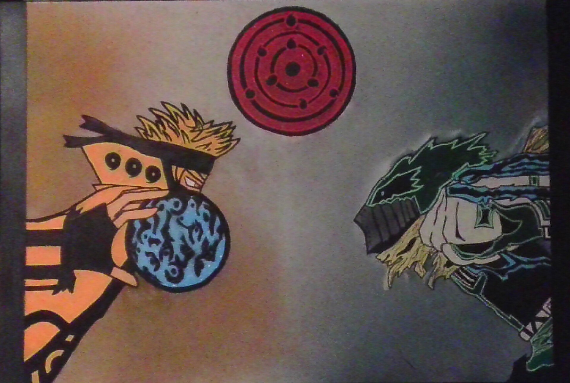 ArtStation - Tsukuyomi Dreaming (Naruto Vs. Deku)