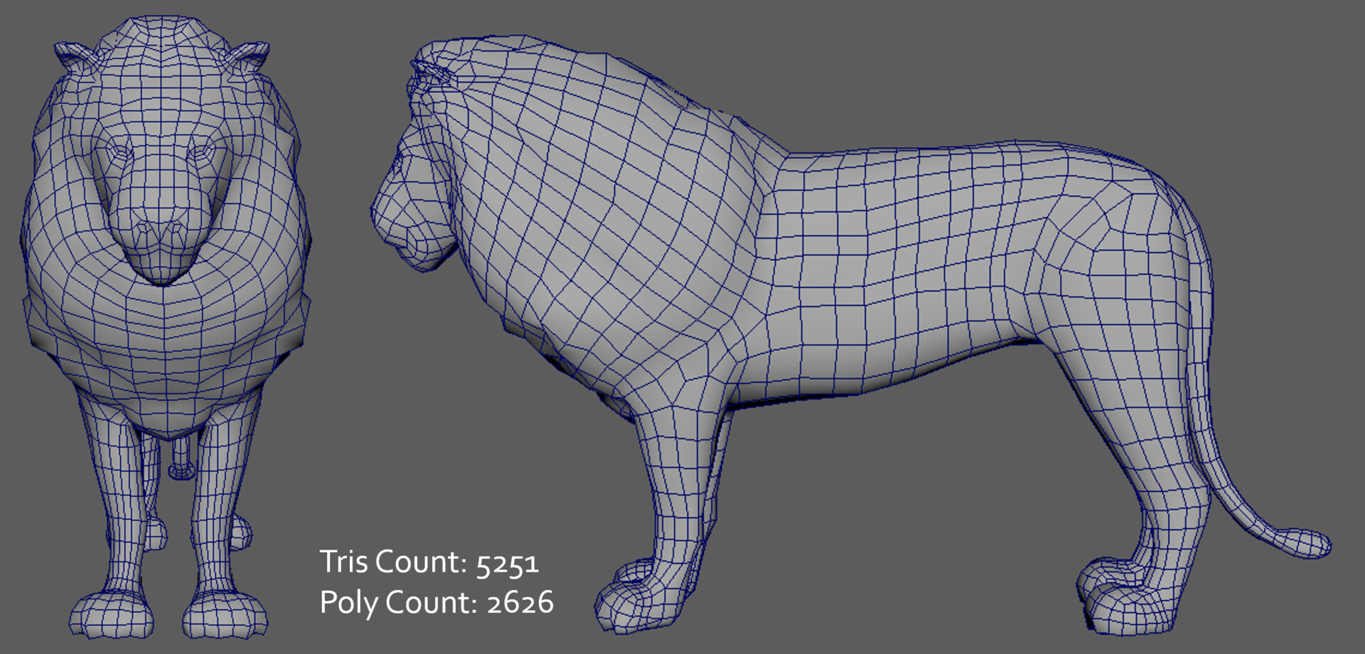 Tobias Terrero - Stylized Gold Lion