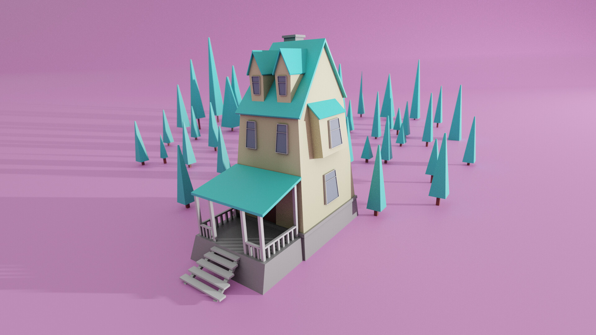 ArtStation - hyper-casual house