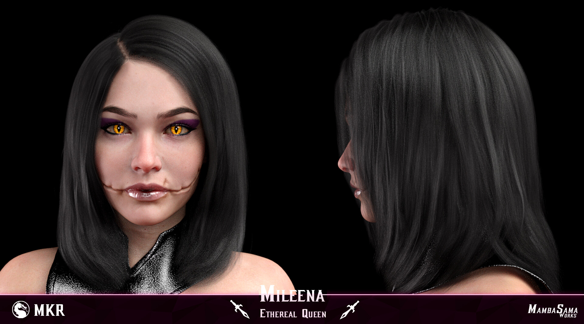 ArtStation - MKR - Mileena (Ethereal Queen)