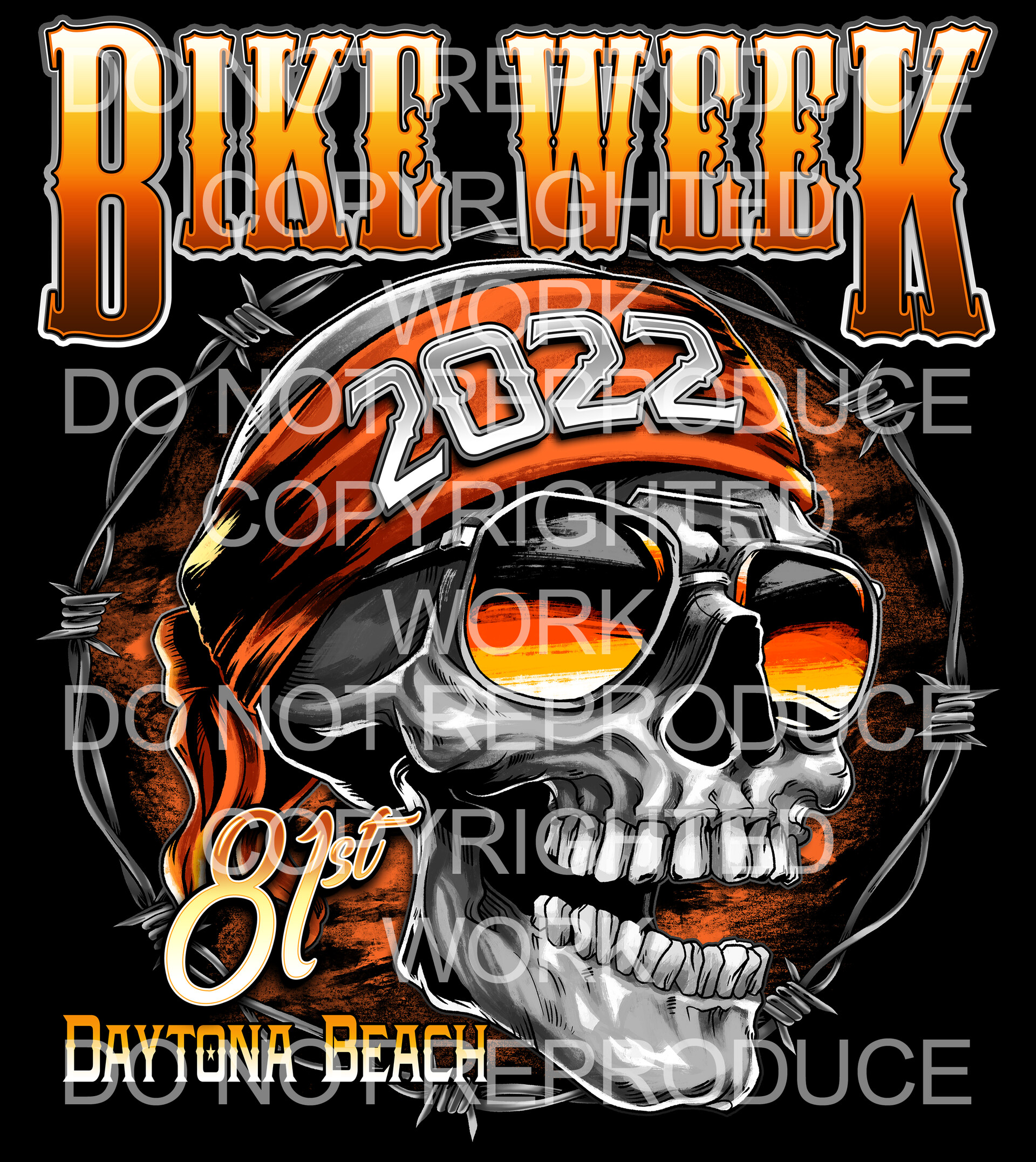 ArtStation - Event Shirt - Stay Rad Skull